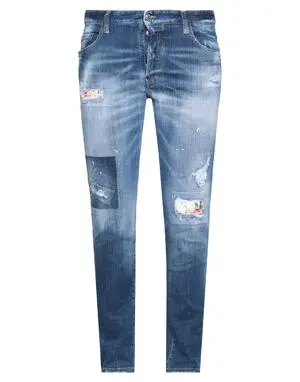 Dsquared2 Cotton Elastane Cellulose Jeans