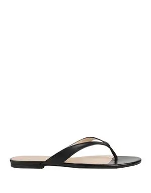 STUART WEITZMAN Soft Leather Thong Sandals