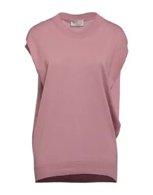 DRUMOHR Knitted Cotton Sweater - Pastel Pink