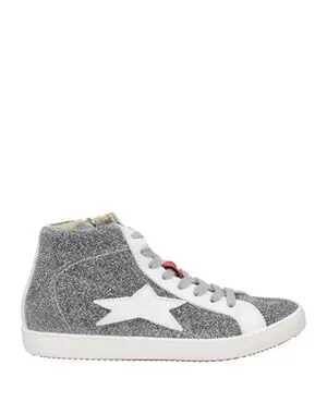ISHIKAWA High-top Sneakers - Silver