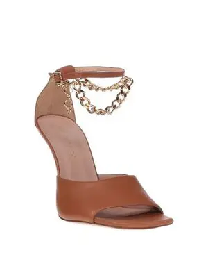 ILIO SMERALDO Soft Leather Sandals - Brown