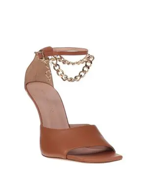 ILIO SMERALDO Soft Leather Sandals - Brown
