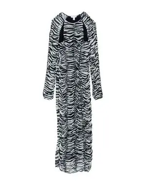Topshop Zebra-print Tulle Maxi Dress