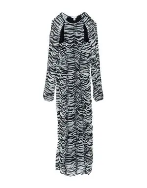 Topshop Zebra-print Tulle Maxi Dress