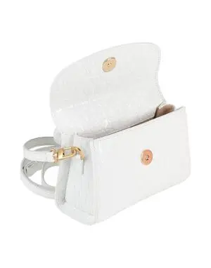 By Far Cow Leather Handbag - White