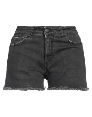 FAMILY FIRST Denim Shorts Size Cotton, Elastane