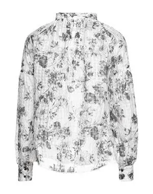 High Floral Print Blouse