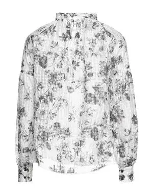 High Floral Print Blouse