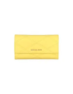 Michael Kors Wallet Soft Leather - Yellow