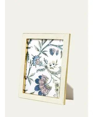 Aerin Faux-shagreen 8" X 10" Picture Frame - Multi