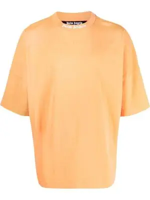 Men's Palm Angels Orange Shirts