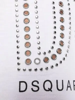 Dsquared2 Logo-studded Short-sleeve T-shirt