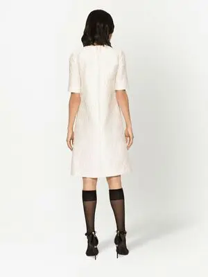 Dolce & Gabbana Floral-jacquard Midi Dress