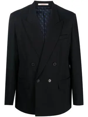 Valentino Garavani Peak Lapels Double-breasted Blazer