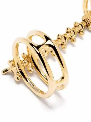 SHAUN LEANE Serpent Trace Long Finger Ring