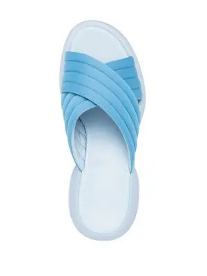 Camper Spiro Crossover-strap Sandals - Blue