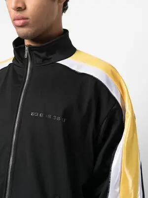 VTMNTS Stripe-detail Track Jacket - Black