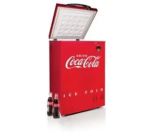 Coca-Cola 3.5 Cu. Ft. Refrigerator & Chest Free Zer - One-Color