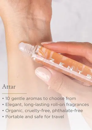 ZENTS 0.33 Oz. Mandarin Attar Rollerball