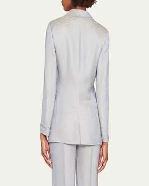 Giorgio Armani Abstract Jacquard Blazer