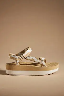 Teva Flatform Universal Sandals Beige
