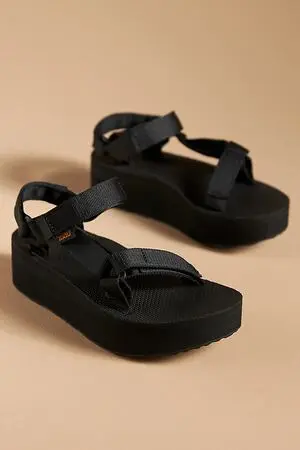 Teva Flatform Universal Sandals - Black Pattern