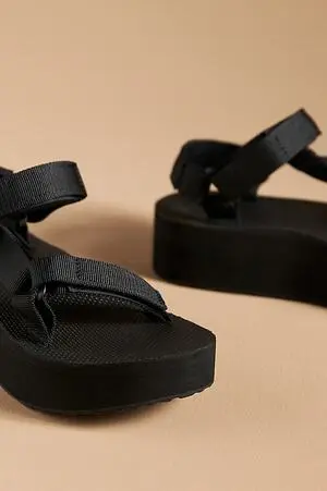 Teva Flatform Universal Sandals - Black Pattern