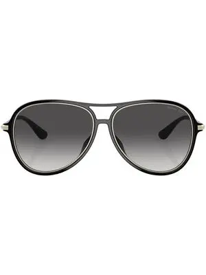 Michael Kors Breckenridge Round-frame Sunglasses - Black