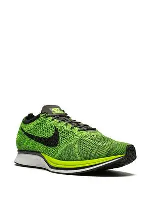 Nike Flyknit Racer Sneakers - Green