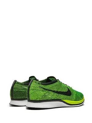 Nike Flyknit Racer Sneakers - Green