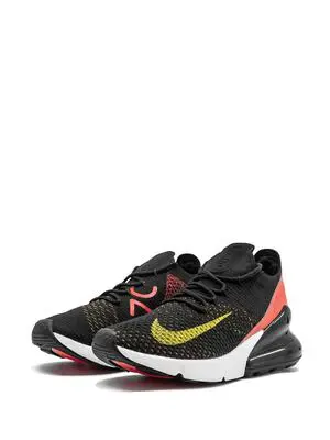 Nike Air Max 270 Flyknit Sneakers - Black
