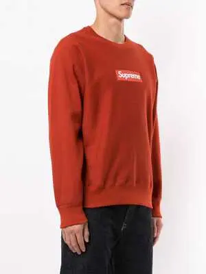 Supreme Box Logo Crewneck Sweatshirt - Red