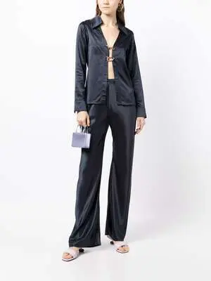 Cult Gaia Stacie Satin Trousers