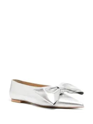 KIMHEKIM Bow-detail Pointed Ballerina Shoes
