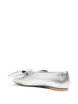 KIMHEKIM Bow-detail Pointed Ballerina Shoes