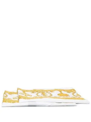 Versace I Love Baroque Pillow Cases - White