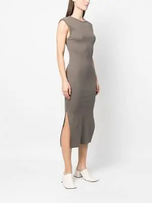 THOM KROM Jersey Midi Dress - Neutrals