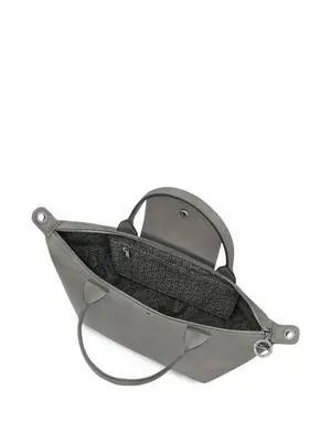 Longchamp Le Pliage Xtra Logo-strap Tote Bag - Grey