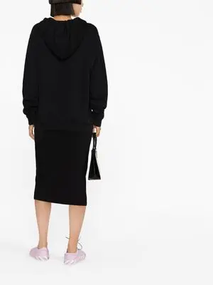 Off-White Slogan-print Drawstring Hoodie