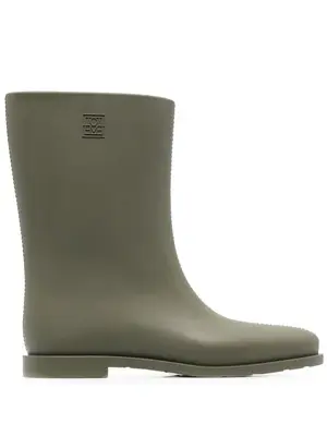 TOTEME Rain Logo-debossed Calf-length Boots