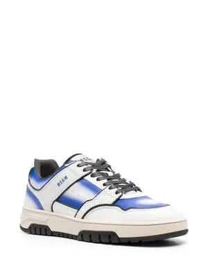 MSGM Calf Leather Sneakers