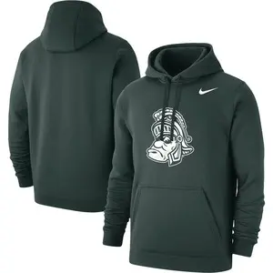 Nike Michigan State Spartans Vintage Logo Pullover Hoodie