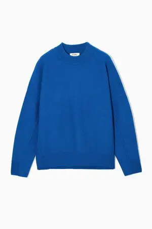 Cos Oversized Boiled Merino Wool Sweater
