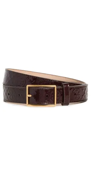 Tory Burch 1 T Monogram Patent Belt