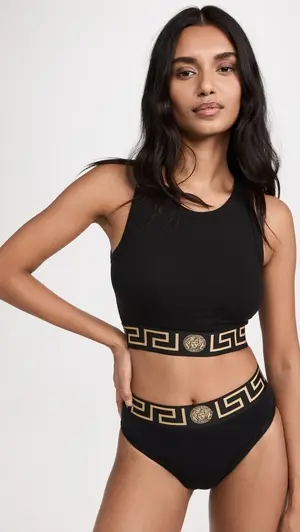 Versace Iconic High Waisted Briefs