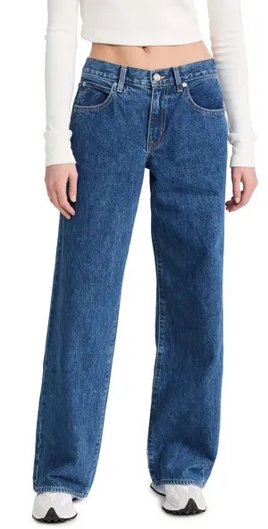 SLVRLAKE Mica Wide Leg Jeans - Sweet Memory