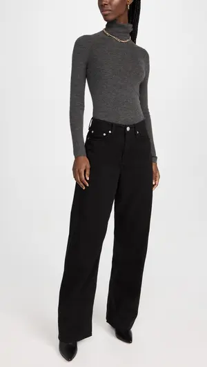 Rag & Bone Featherweight Logan Jeans - Black