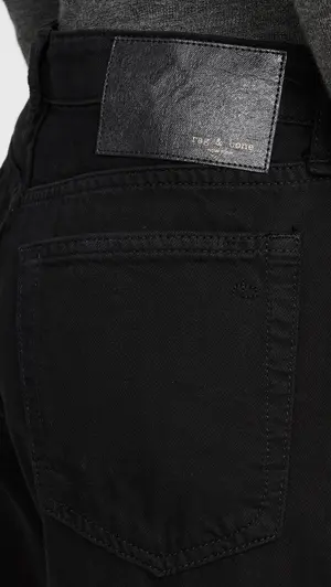 Rag & Bone Featherweight Logan Jeans - Black