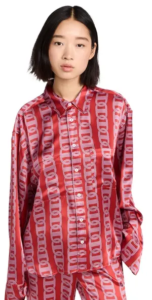 MAISON ESSENTIELE Silk Sleep Shirt