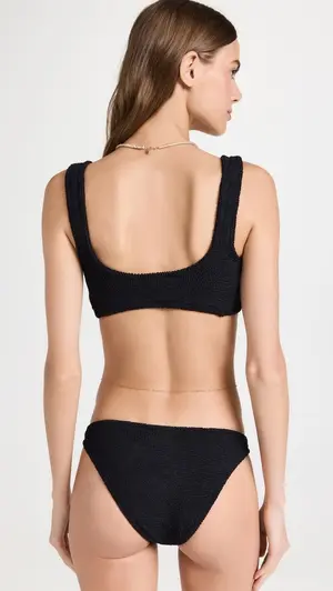 Hunza G Juno Bikini Set - Black